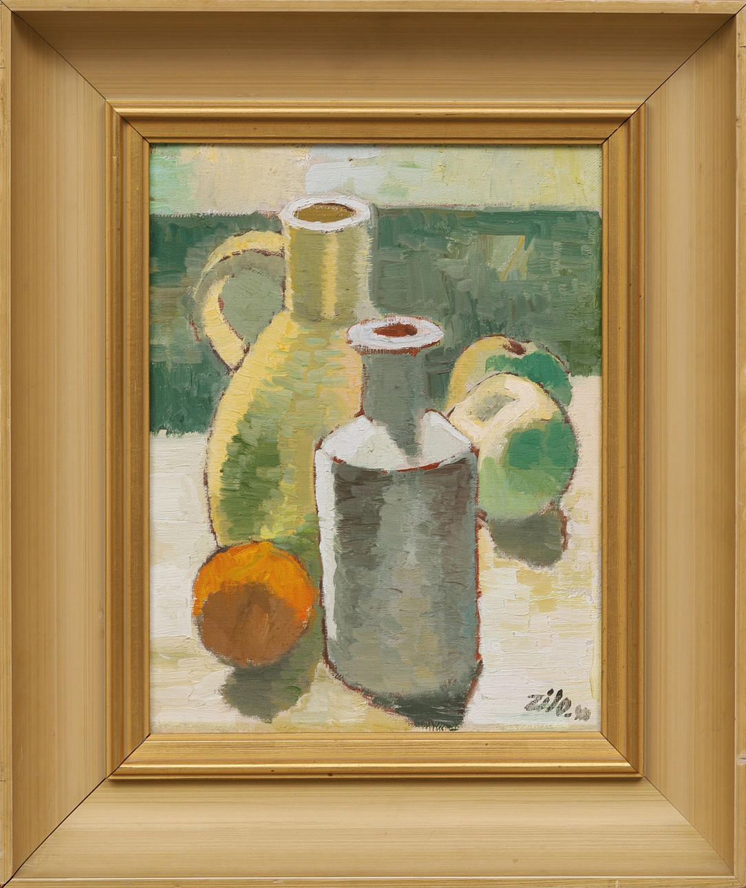 GUNNAR ZILO. Olja på duk. Signerad. Konst - Måleri - Auctionet