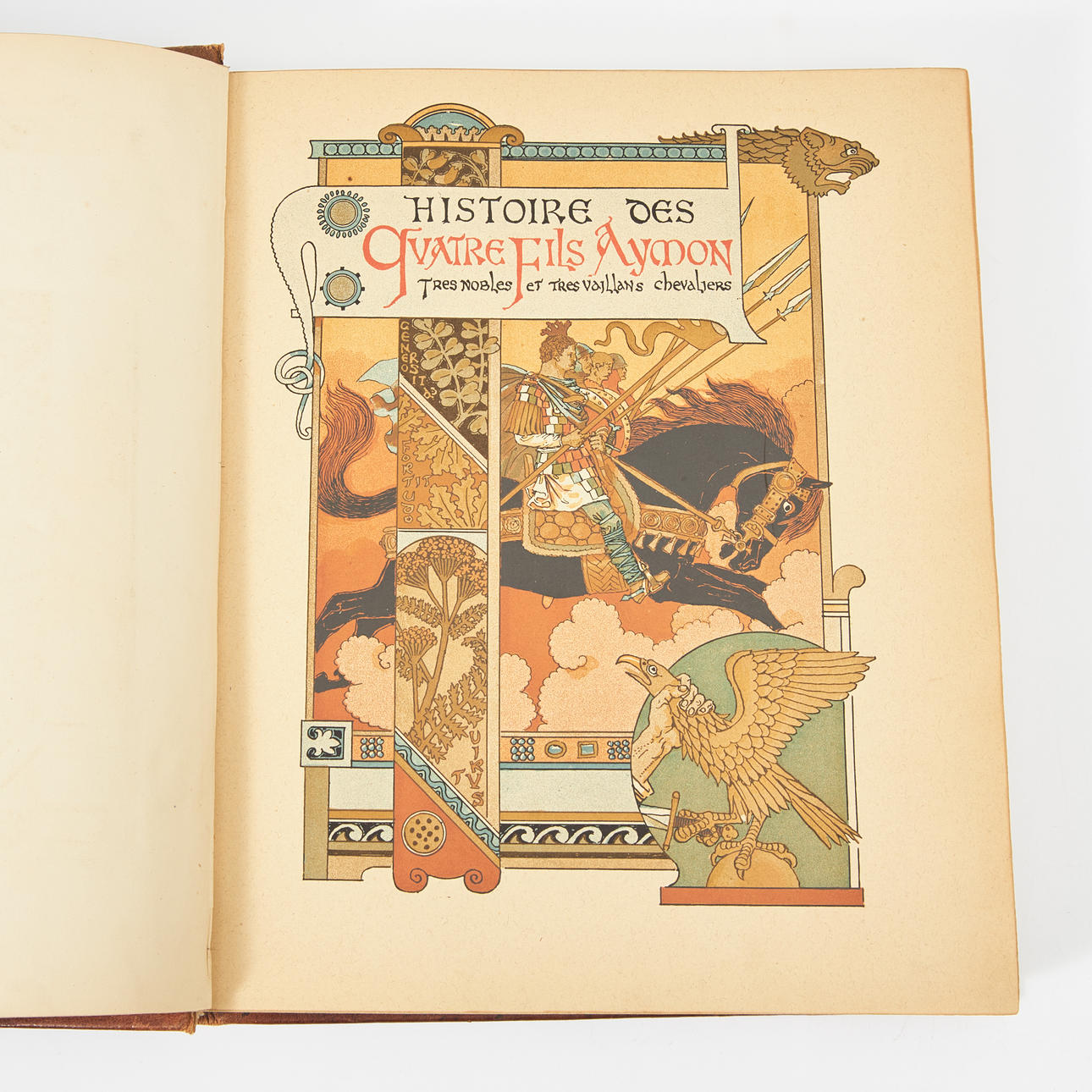 GRASSET'S HISTOIRE DES QUATRE FILS AYMON ILLUSTRATED BY CHARLES GILLOT ...