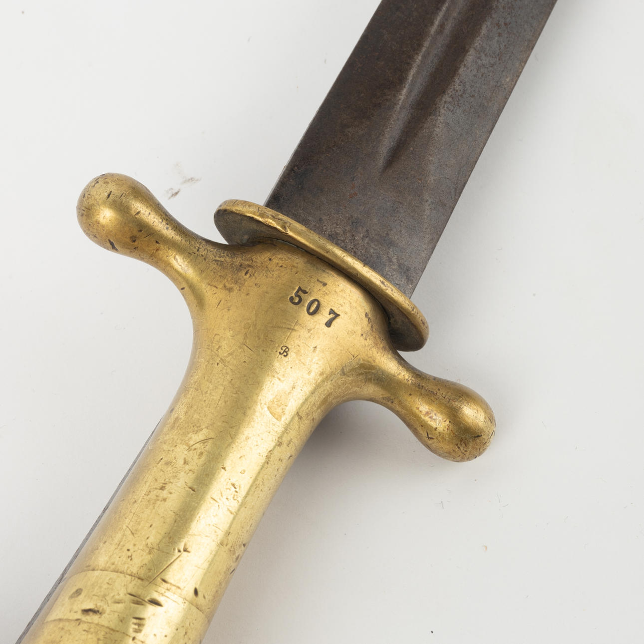HIRSCHFÄNGER, m/1848, marked 1SHIC.4c 242, Schleswig Holstein Jäger ...