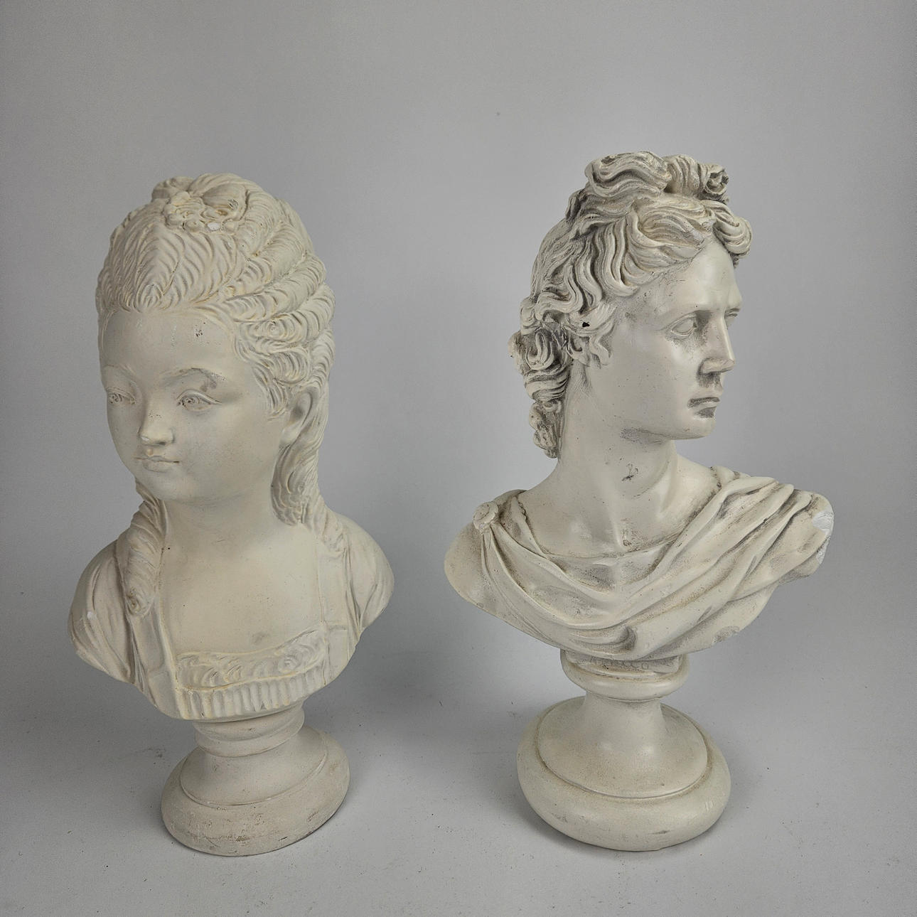 BYSTER, 4 delar. Konst - Skulptur - Auctionet