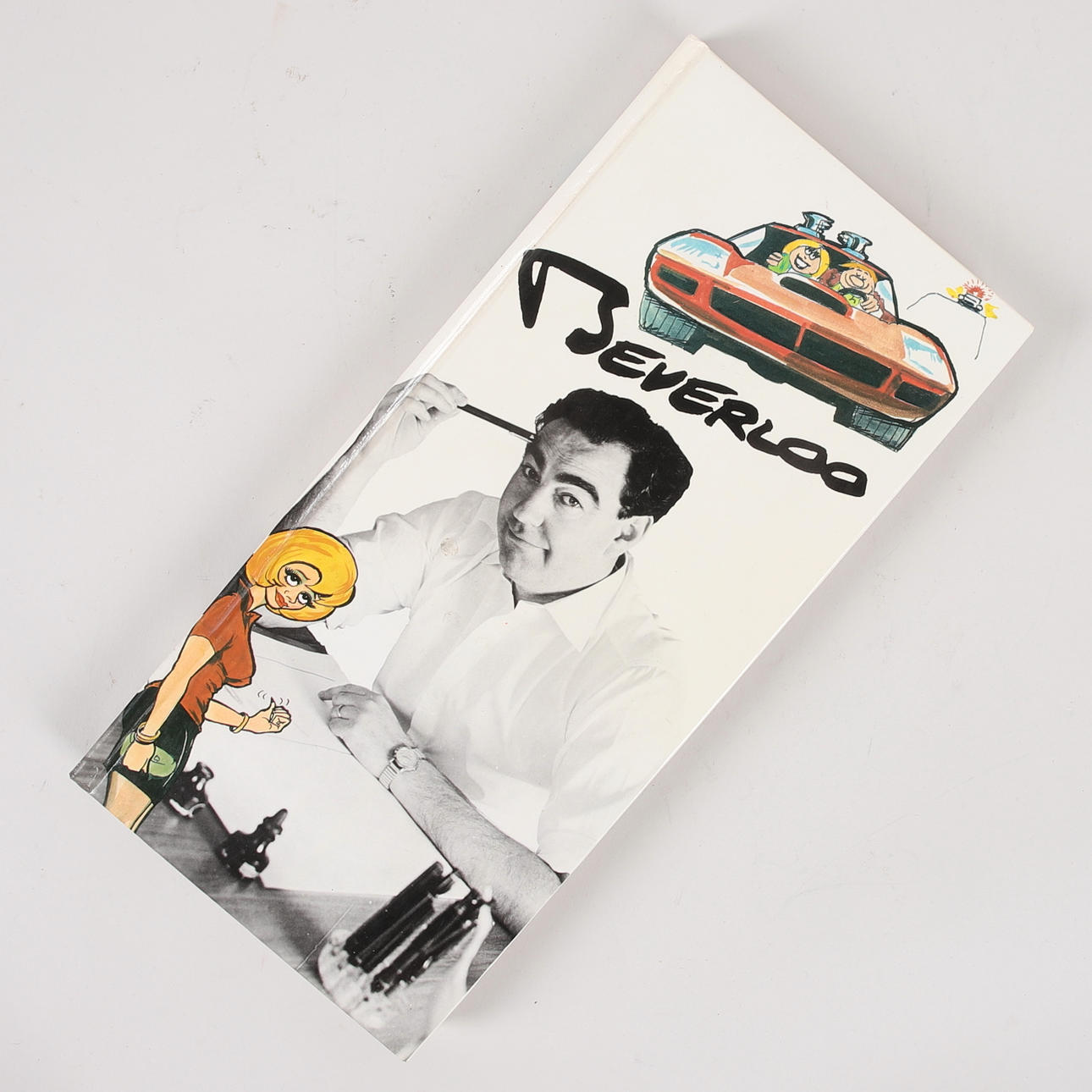 BOK, "En tecknare med teckning", George Beverloo, 1983. Böcker, Kartor ...