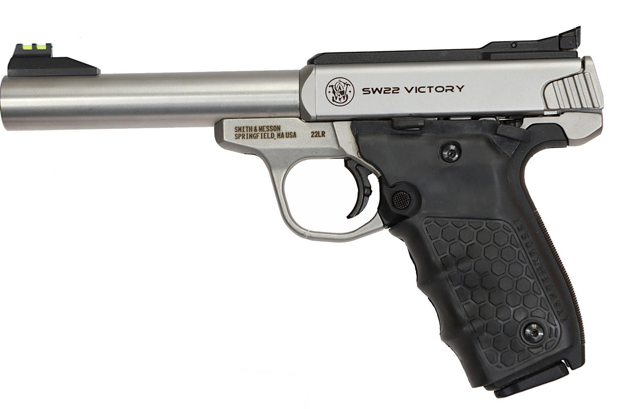 PISTOLA, semiautomática, marca Smith & Wesson, modelo SW22 Victory, calibre .22LR, número de ...