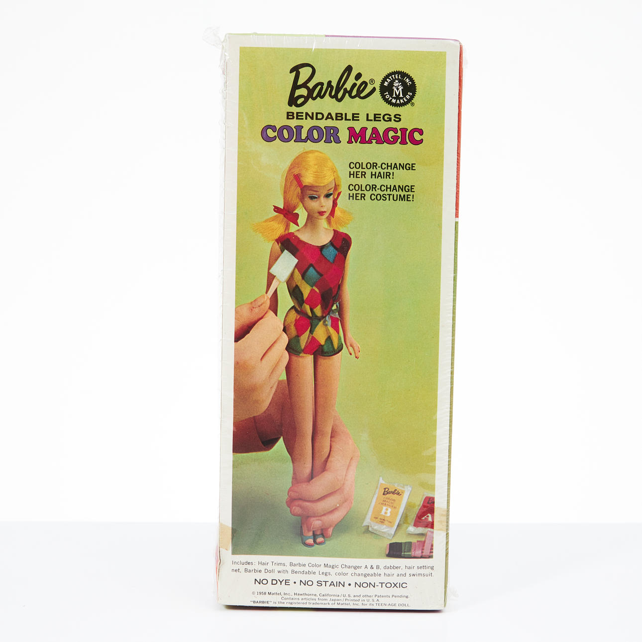 BARBIE, #1150 BL, Color Magic, Scarlet Flame- Golden Blonde, (1966 ...