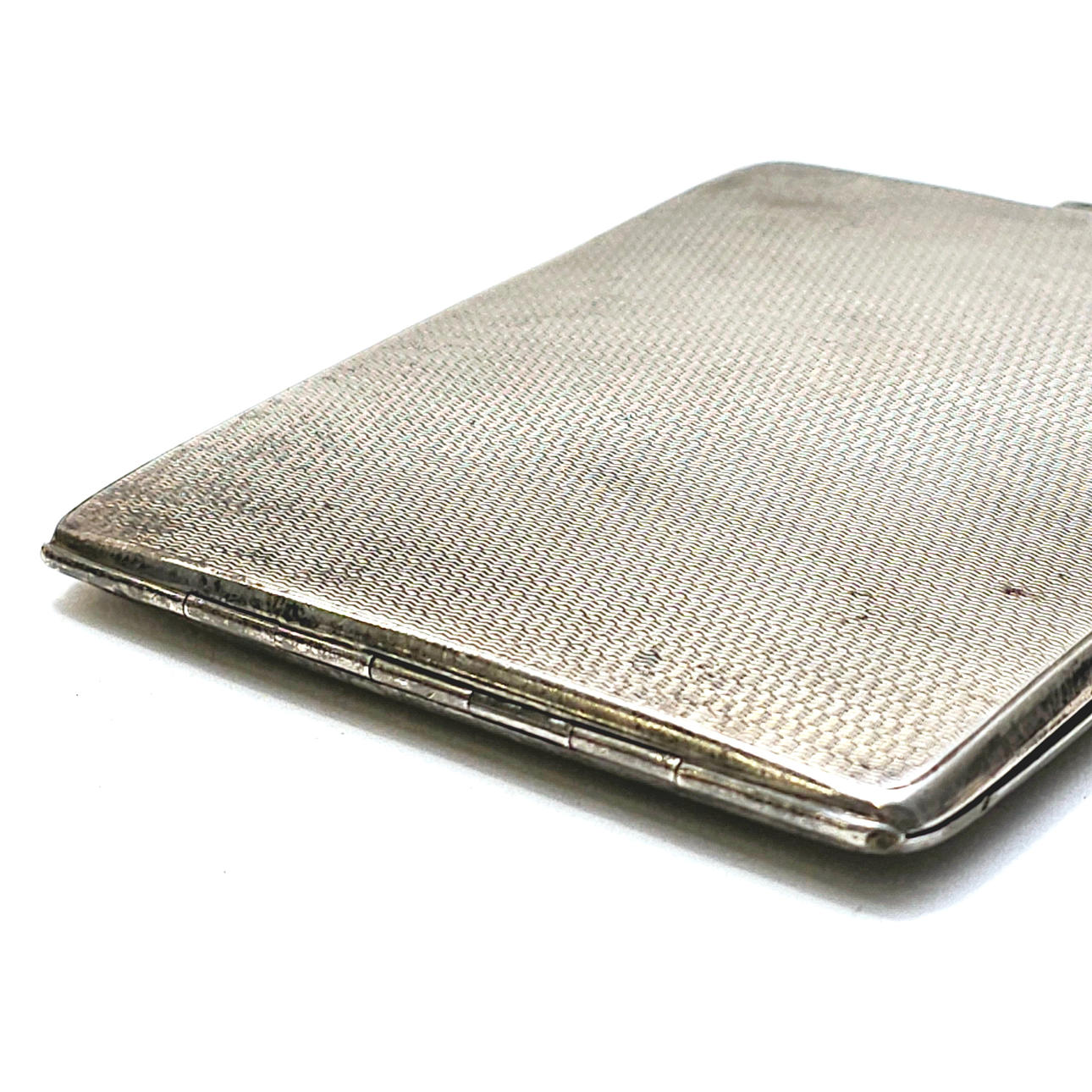 ENGELSK CIGARETTFODRAL I SILVER. 40-TALET. Silver & Metall - Silver ...