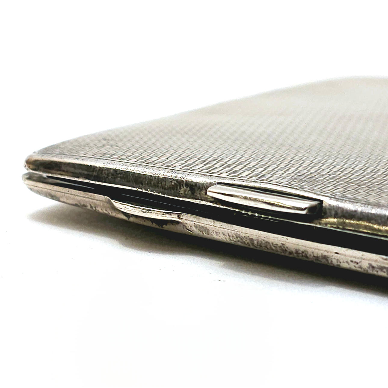 ENGELSK CIGARETTFODRAL I SILVER. 40-TALET. Silver & Metall - Silver ...