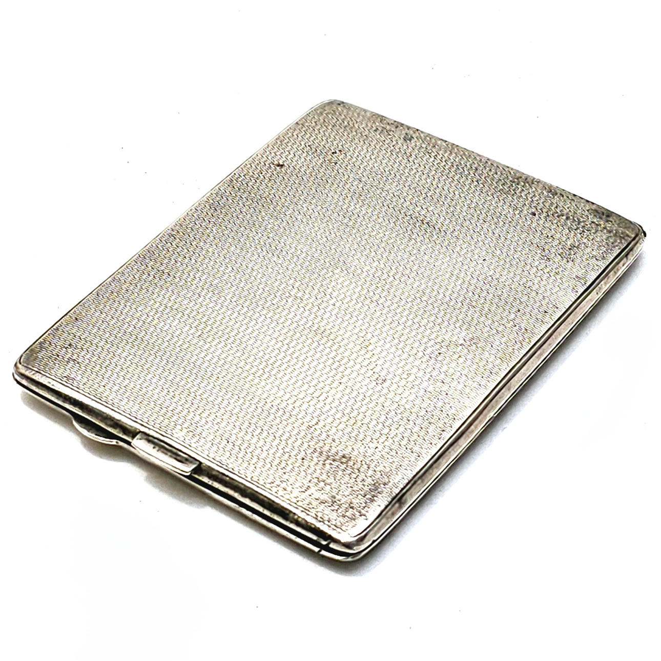 ENGELSK CIGARETTFODRAL I SILVER. 40-TALET. Silver & Metall - Silver ...
