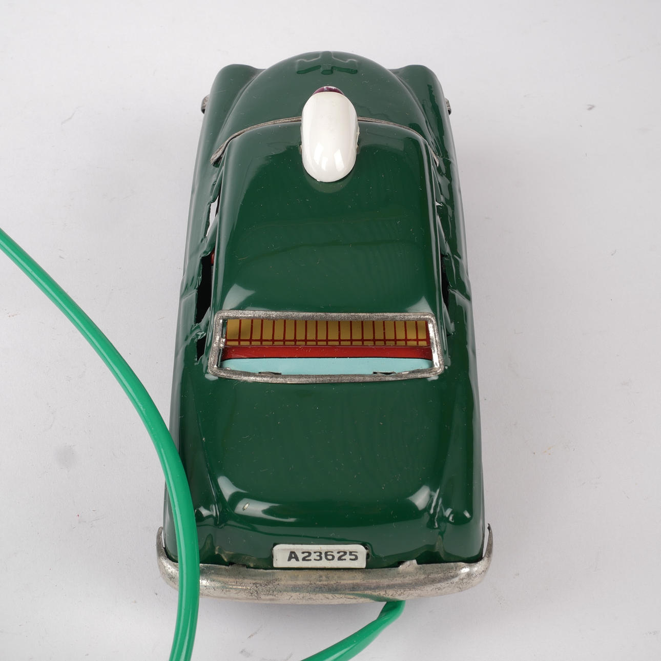 LINEMAR, "Police Car", plåt, trådstyrd, originalkartong, Japan, 1950/60 ...