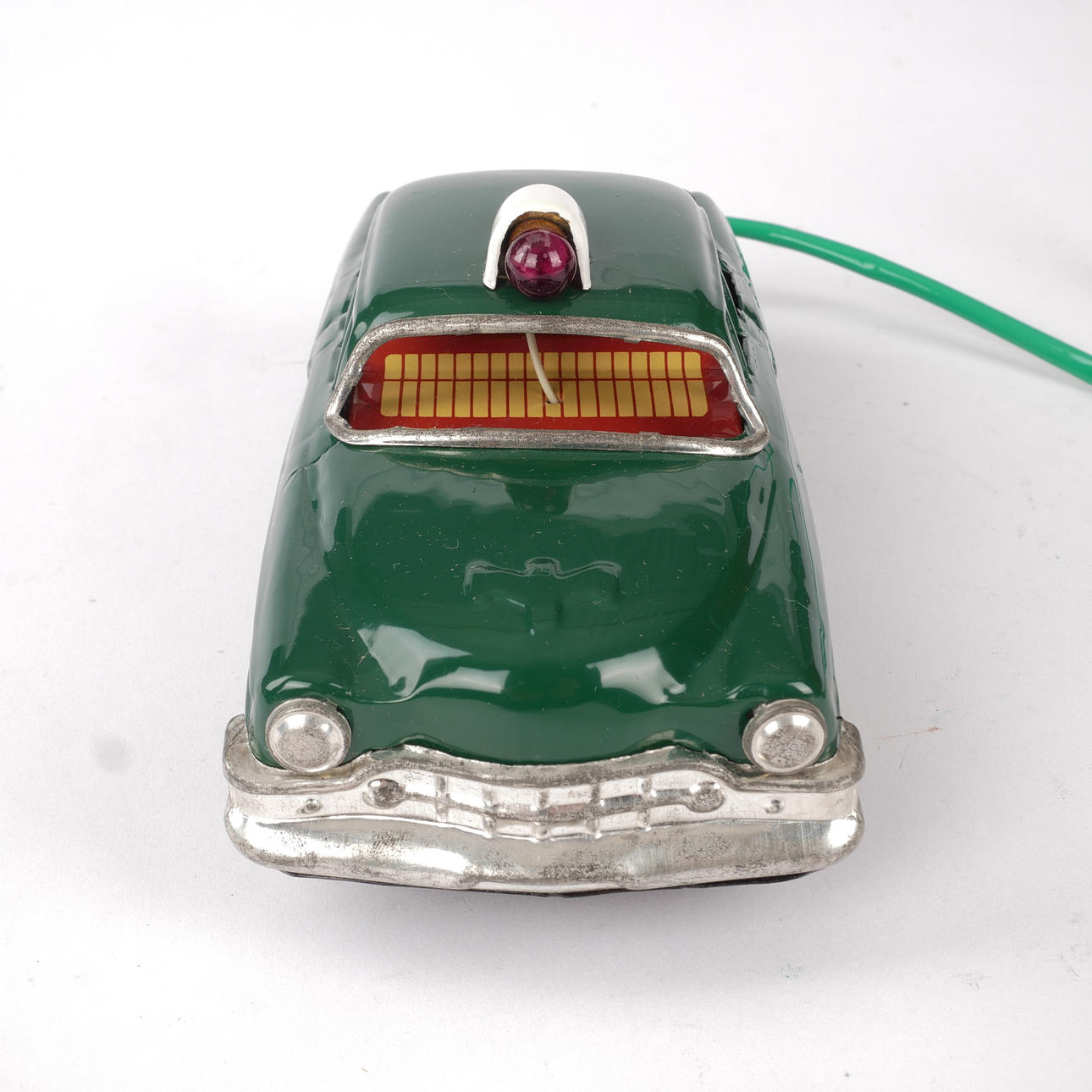 LINEMAR, "Police Car", plåt, trådstyrd, originalkartong, Japan, 1950/60 ...