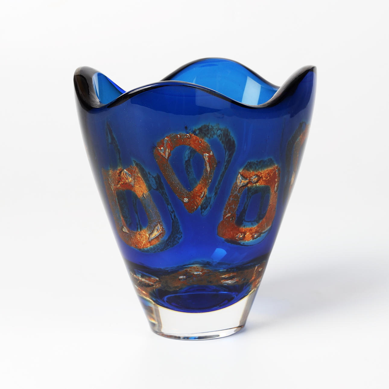 SVEN PALMQVIST. Bowl, glass, “Ravenna”, Orrefors. Glass - Art glass ...