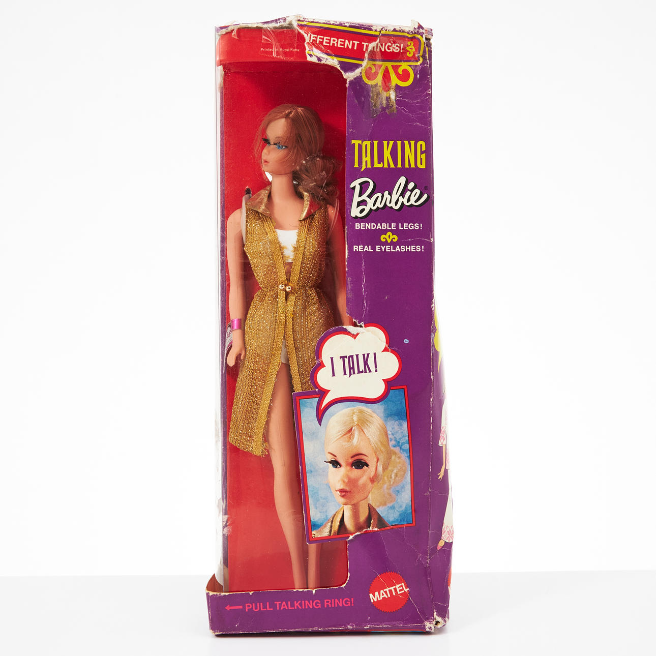 BARBIE, #1115 BL, Talking Barbie, Titian, © 1967 Mattel, Inc. U.S ...
