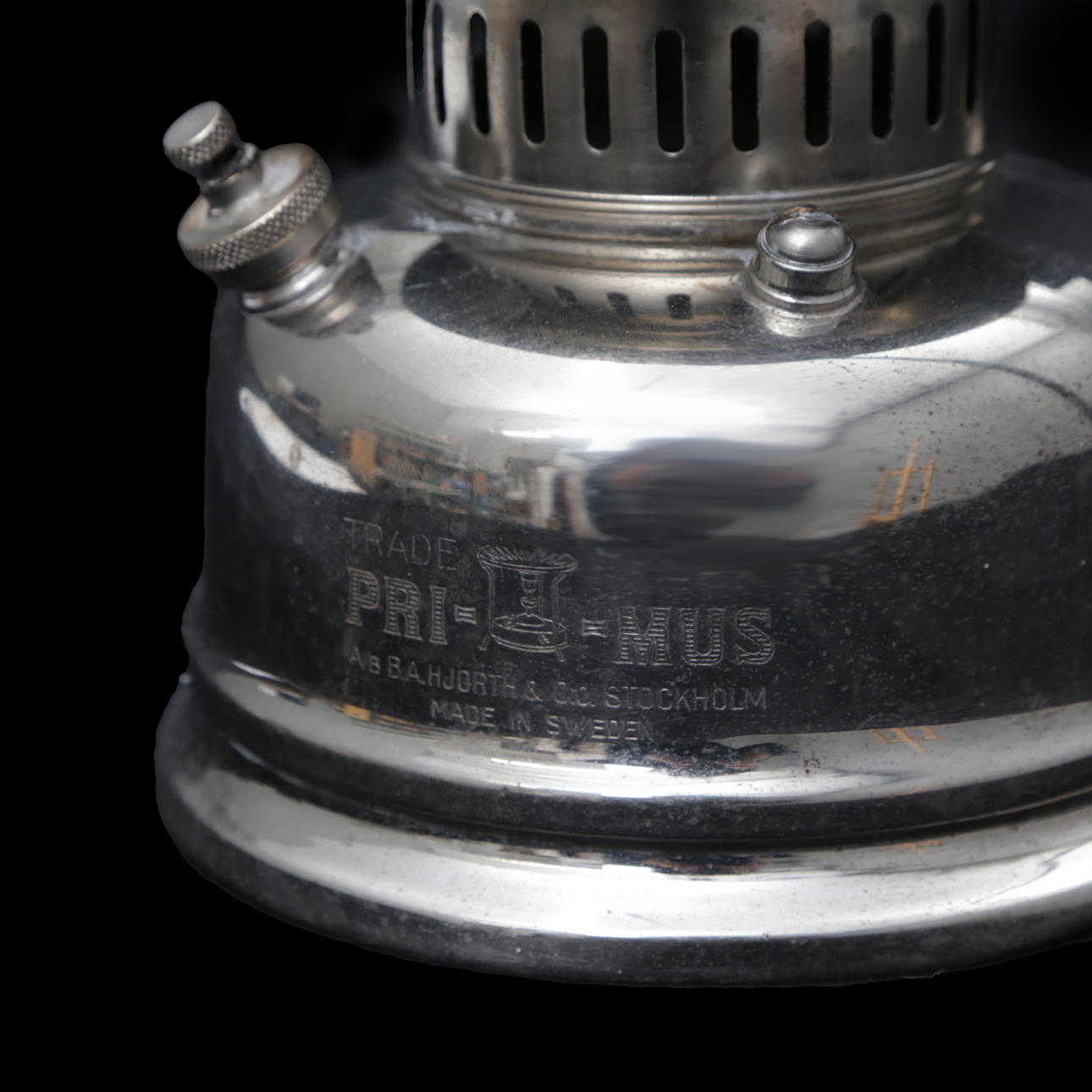 A METAL/GLASS STORM LANTERN, Primus. Lighting & Lamps - Other lighting ...