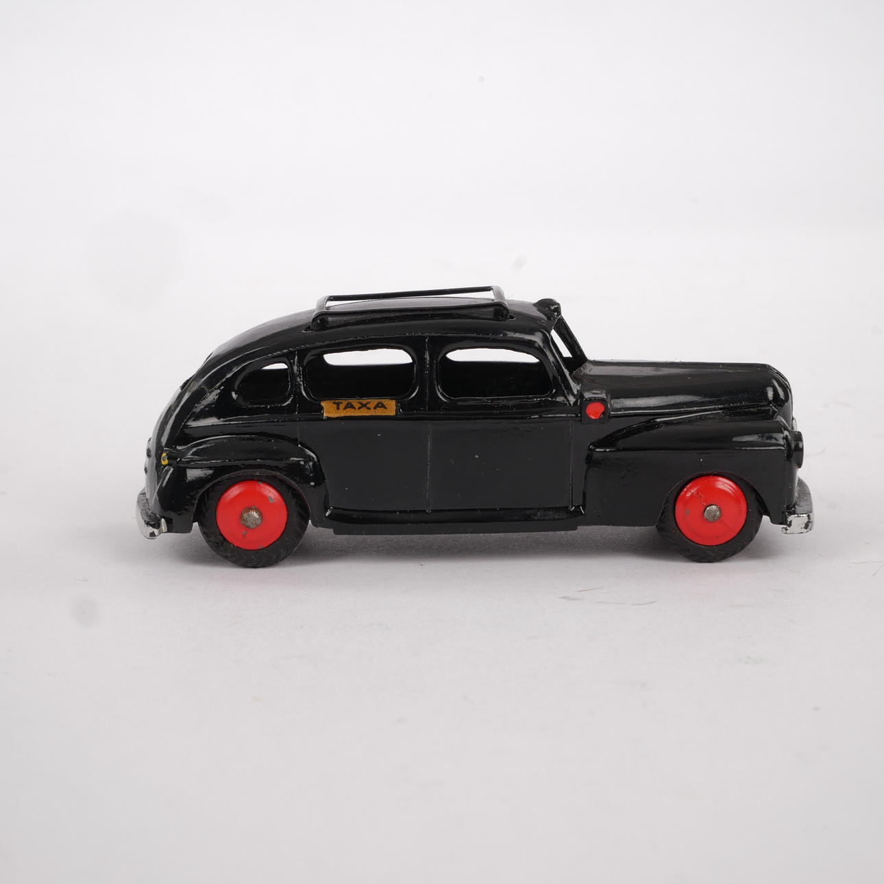 TEKNO. Leksaksbil, Ford "Taxa", Danmark, 1940/50-tal. Leksaker ...