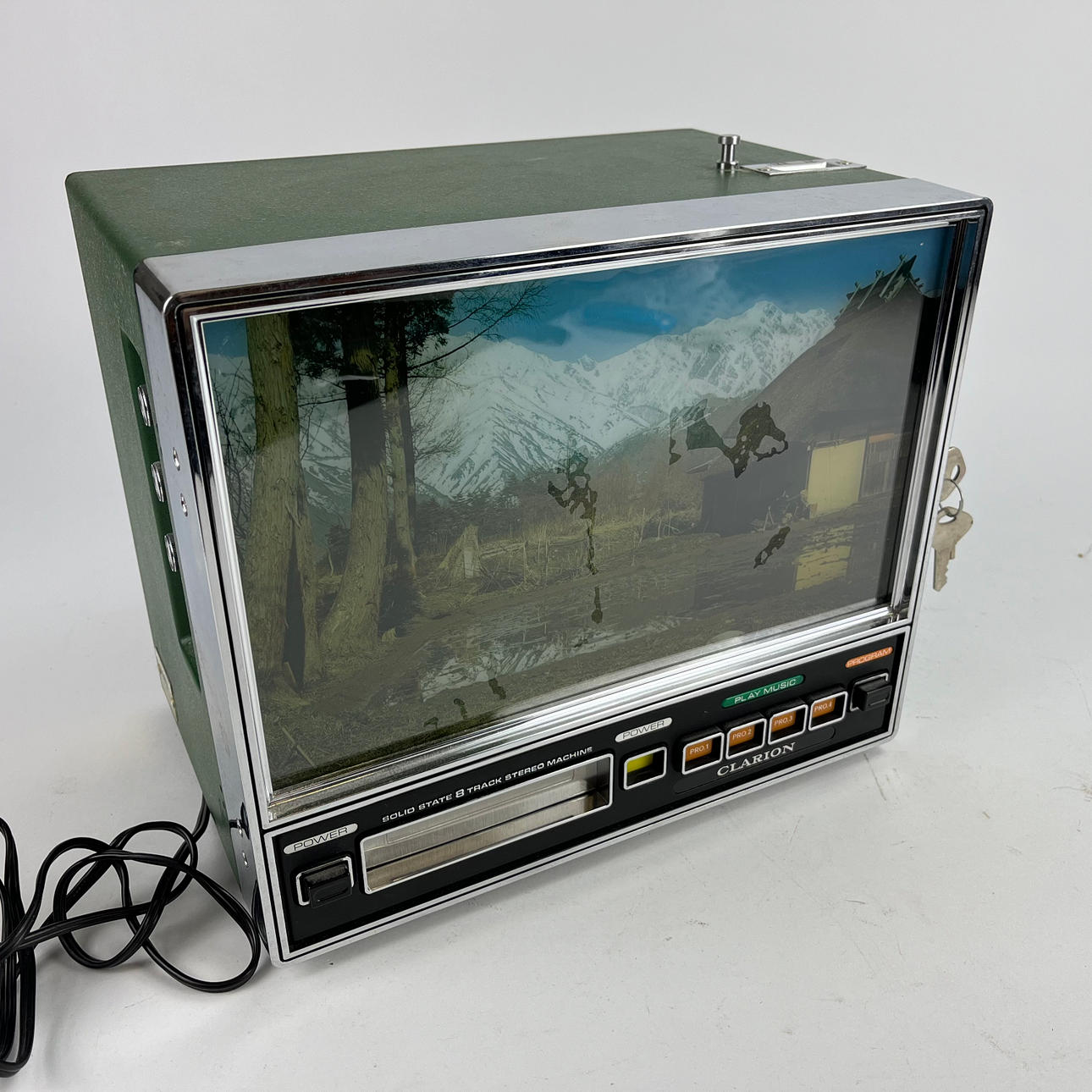 8-TRACKSPELARE, Clarion, Solid state 8 track stereo machine. Övrigt ...