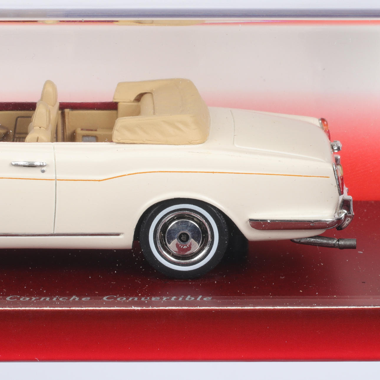 MODELLBIL, metall/resin, Rolls Royce Corniche Convertible, 1971 ...