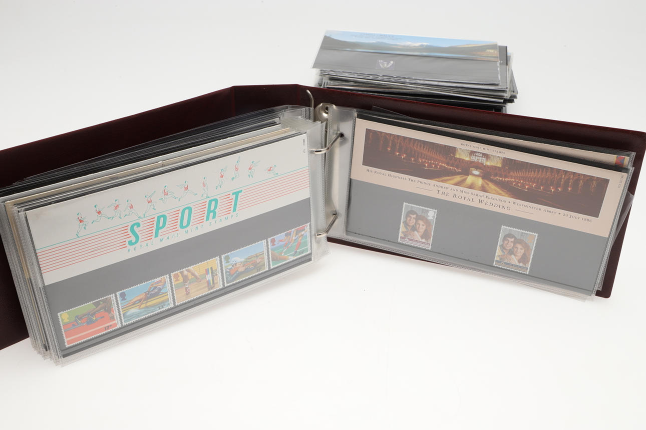 PRESENTATION STAMP PACKS, STAMP BOOKLETS & OTHER ITEMS. Coins, Medals ...
