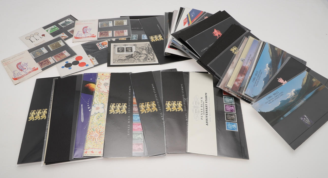 PRESENTATION STAMP PACKS, STAMP BOOKLETS & OTHER ITEMS. Coins, Medals ...
