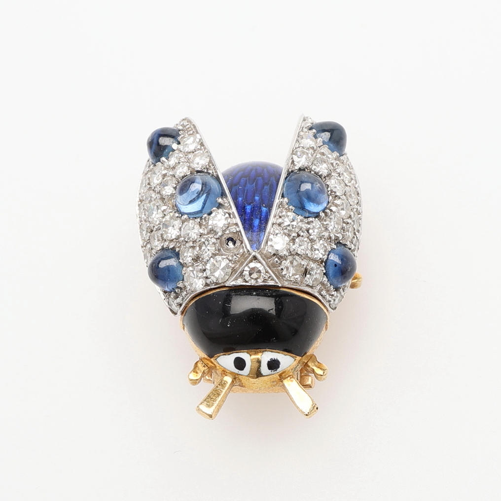 BROSCH I FORM AV EN FLUGA. Smycken & Ädelstenar - Broscher & Hängen ...