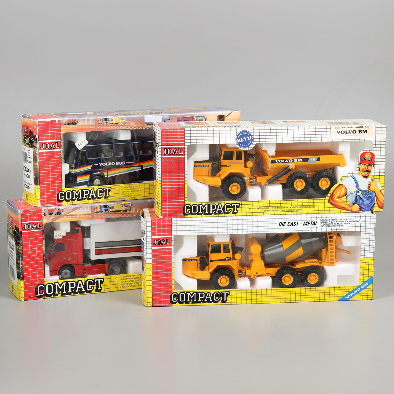 JOAL COMPACT, 4 st, leksaksfordon, 2000-tal. Leksaker - Leksaker ...