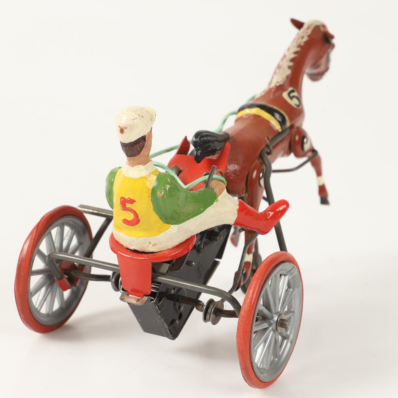 LEKSAK, "Arabian", litograferad plåt med urverk, Robert Rühl, 1900 ...