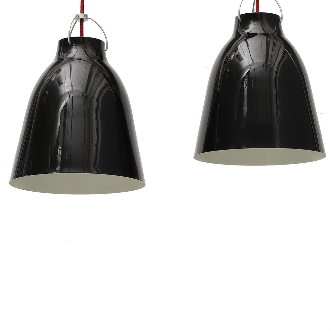 CECILIE MANZ. Ceiling lamps. a pair, “Caravaggio P2", Fritz Hansen ...