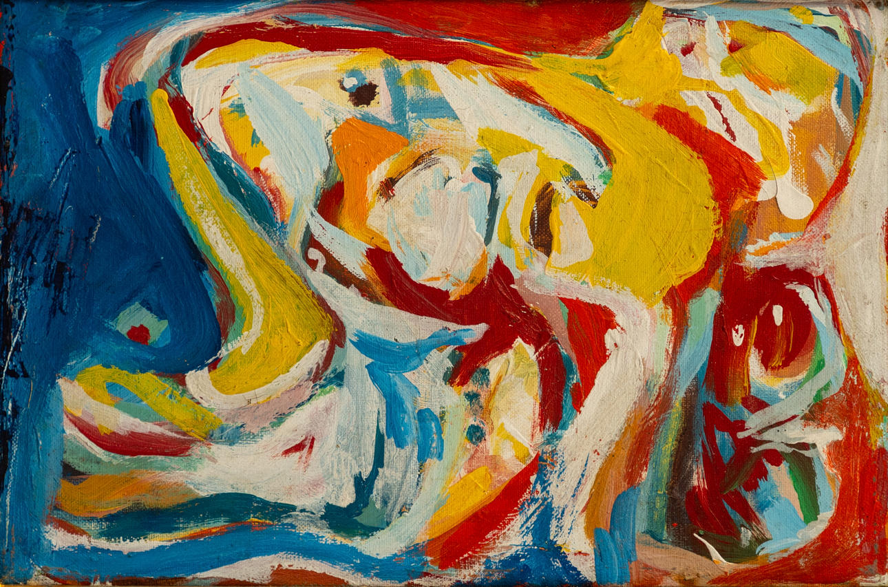 FINN PEDERSEN (1944-2014). No Name Man. Art - Paintings - Auctionet