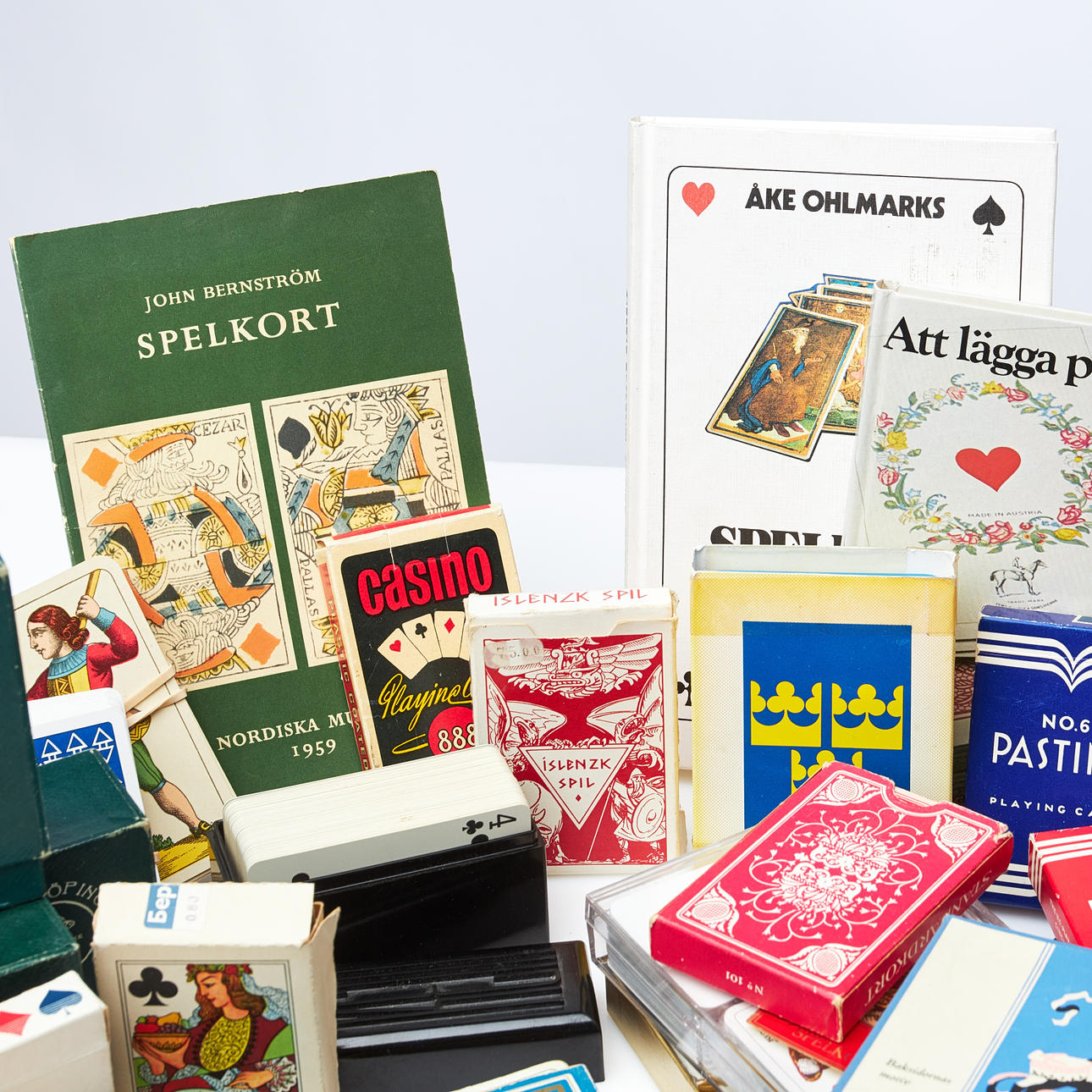 PARTI SPELKORT, bl.a. Norrköpings prima spelkort, Aktiebolaget J-O ...