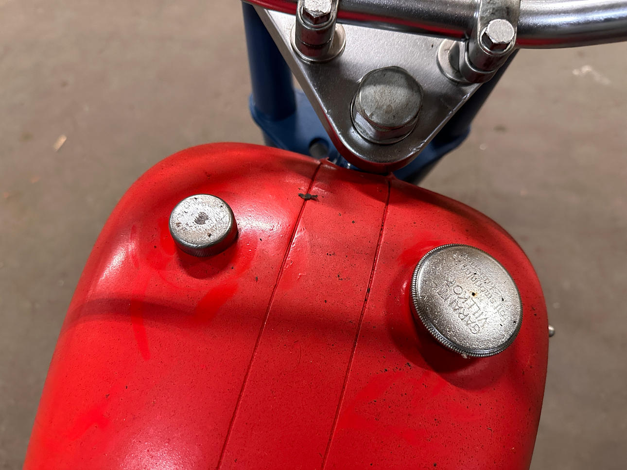 HUSQVARNA, Blåqvarna modell 30, 1950-tal, Sverige. Fordon, Båtar ...