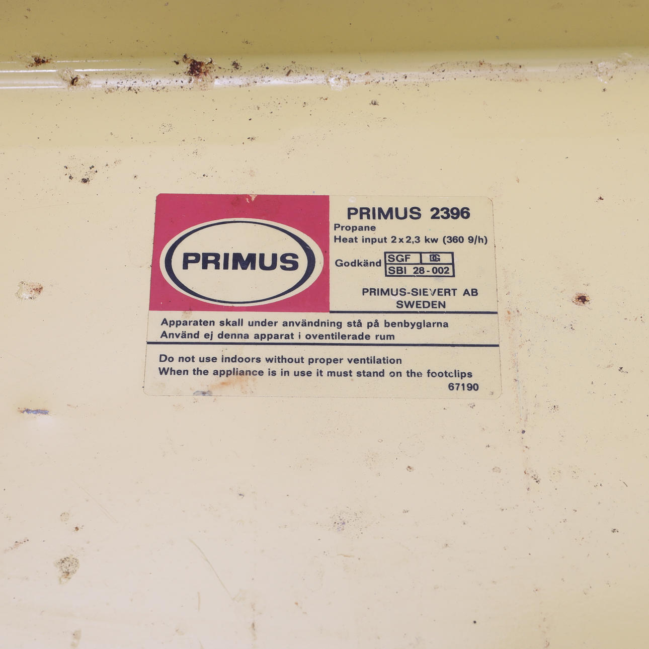 GASOLKÖK, Primus 2396. Övrigt - Teknika & Nautika - Auctionet