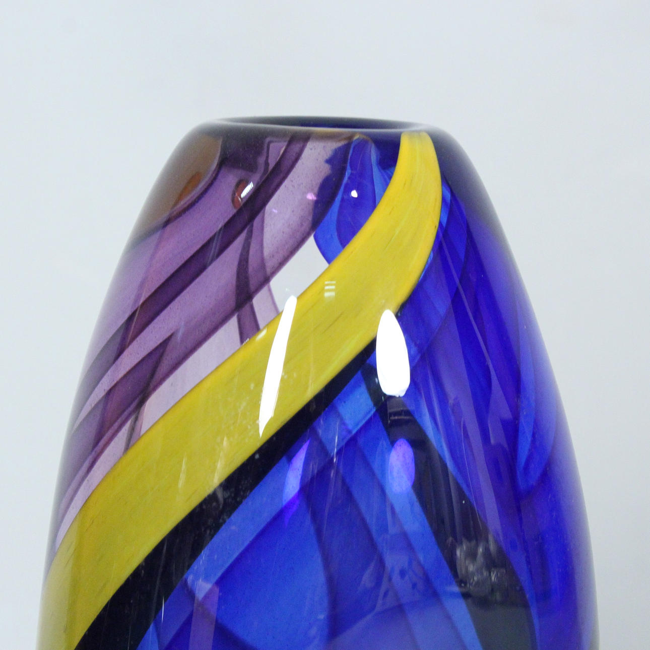 ANNA EHRNER for KOSTA BODA. Large glass vase, Sweden. Glass - Art glass ...
