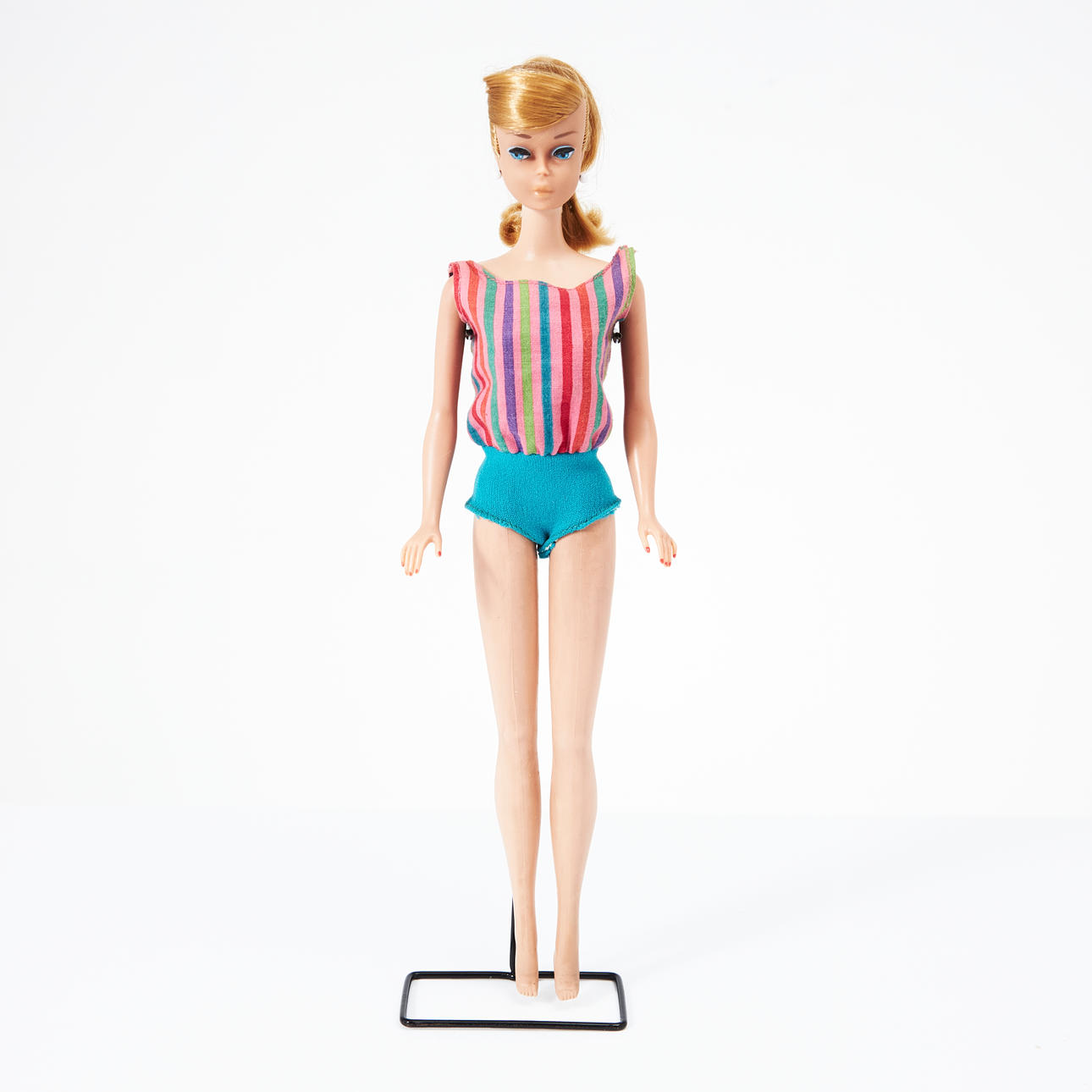 BARBIE, #1070 BL, American Girl Body with #850 Blonde Swirl Ponytail ...