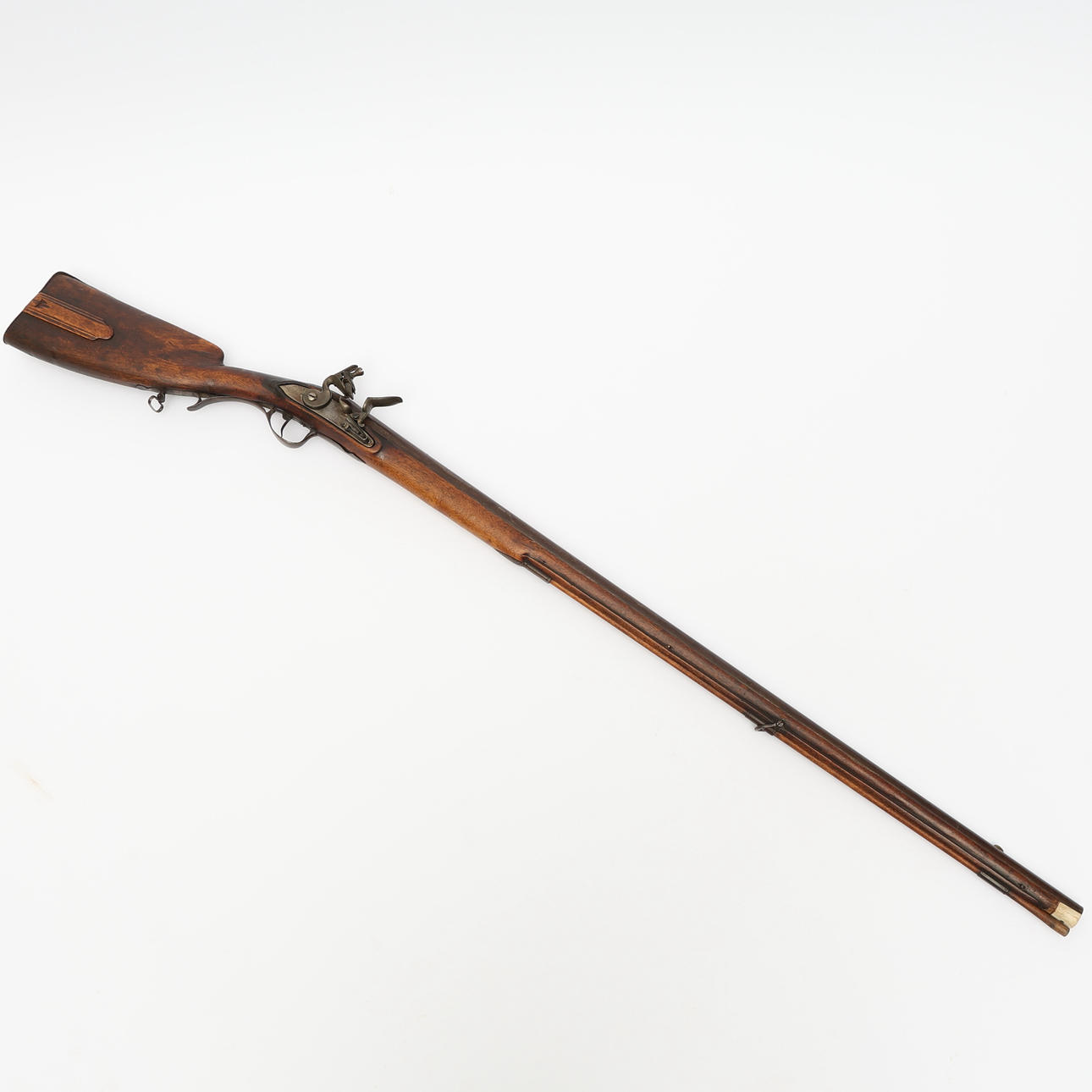 A 17th/19th century FLINTLOCK RIFLE. Weapons & Militaria - Guns ...