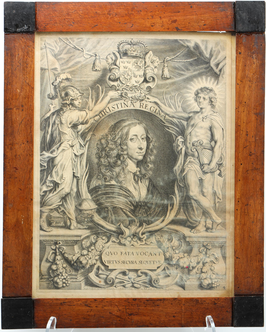 ANSELMUS VAN HULLE (1601-1674). Efter. Drottning Christina av Sverige ...