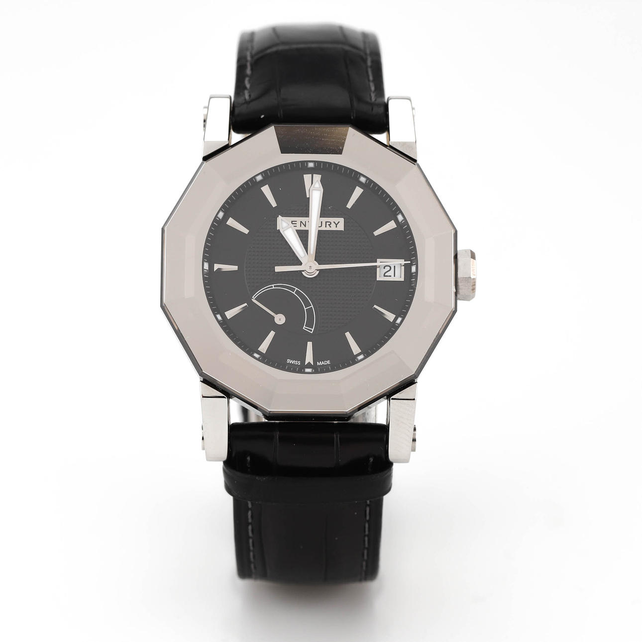 CENTURY PRIMETIME EGOS, Wristwatch, steel, automatic assignment, date ...