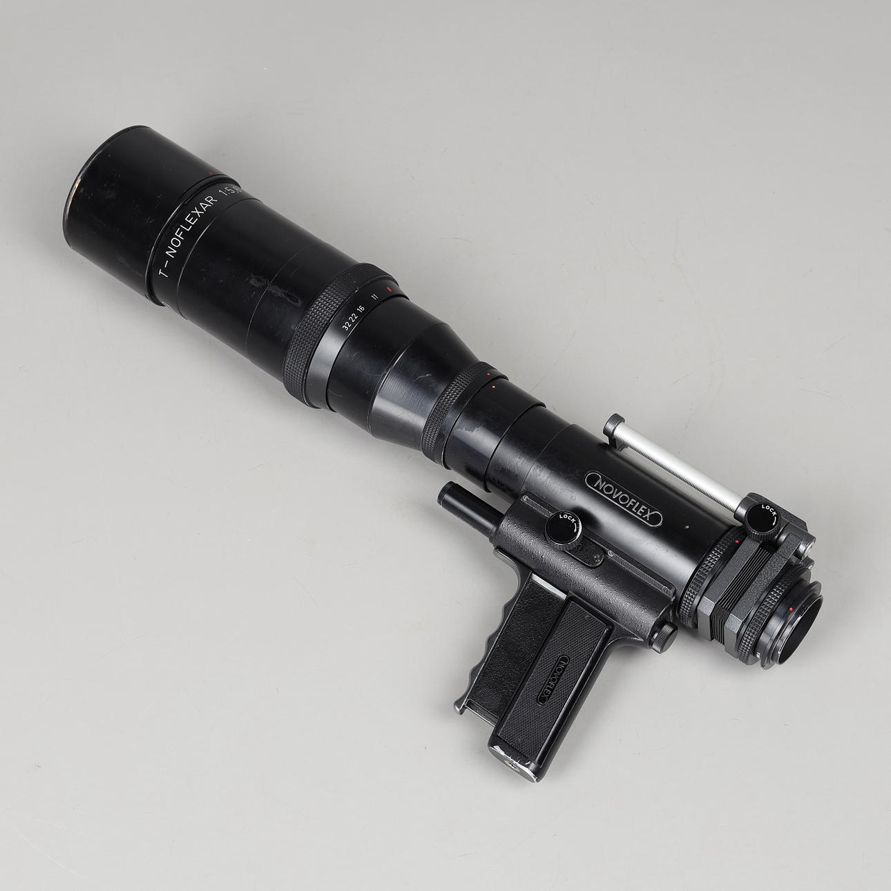 TELEOBJEKTIV, Novoflex, 400 mm, pistolgrepp, 1970-tal. Foto, Kameror ...