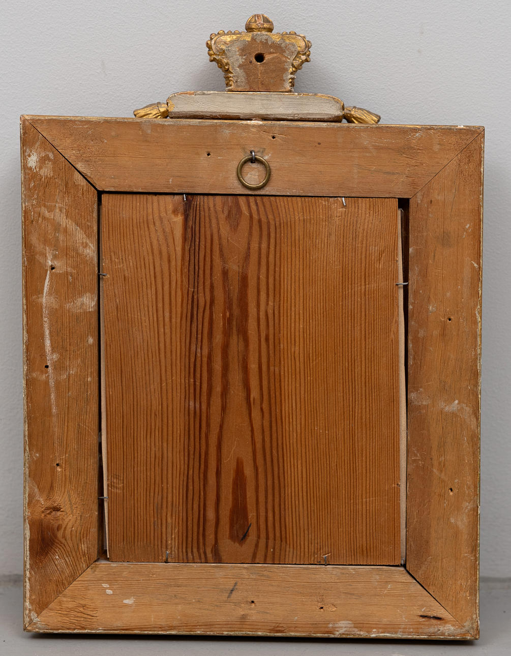 GRAVYR MED KRÖNT RAM, empire, Sverige 1820-30-tal. Konst - Grafik - Auctionet