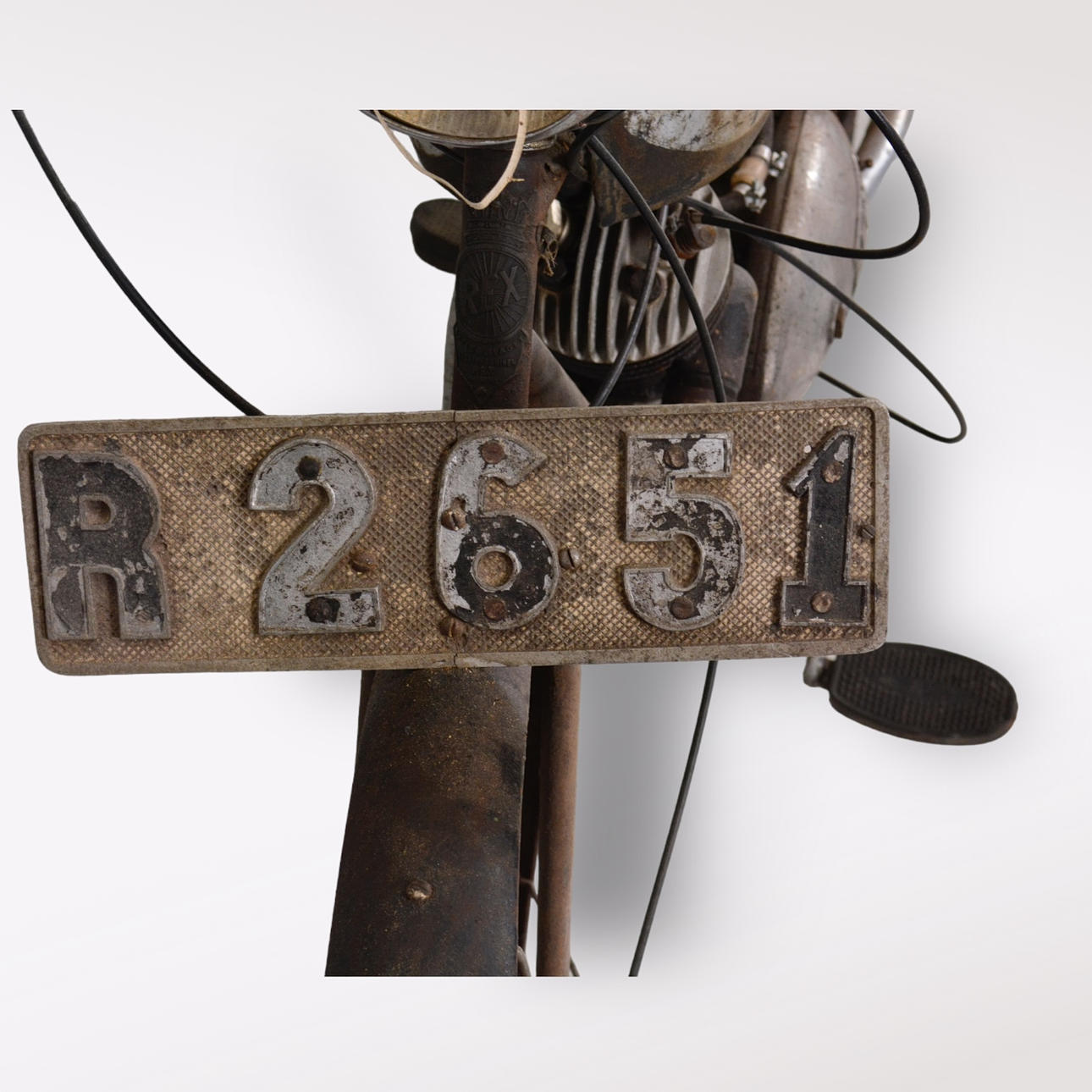 MOTORCYKEL, Rex, Villiers, 98cc, 1930-tal. Fordon, Båtar & Delar ...