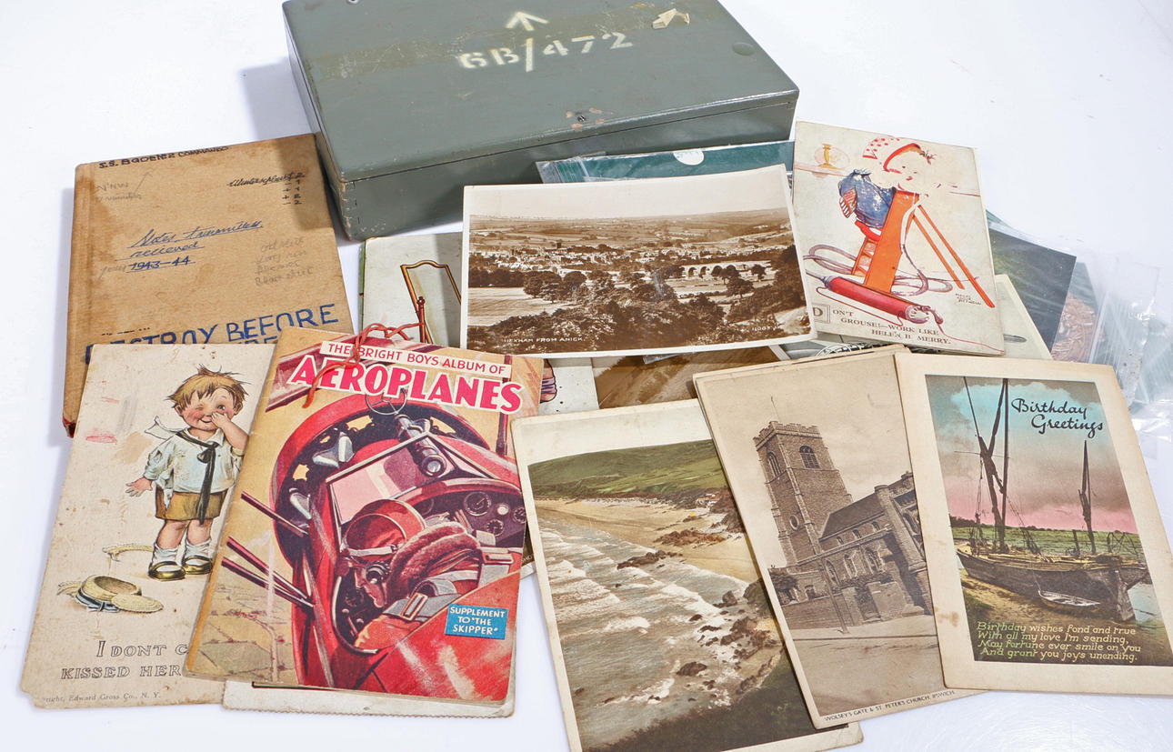 SECOND WORLD WAR RAF NAVIGATORS PENCIL BOX. Weapons & Militaria - Other ...