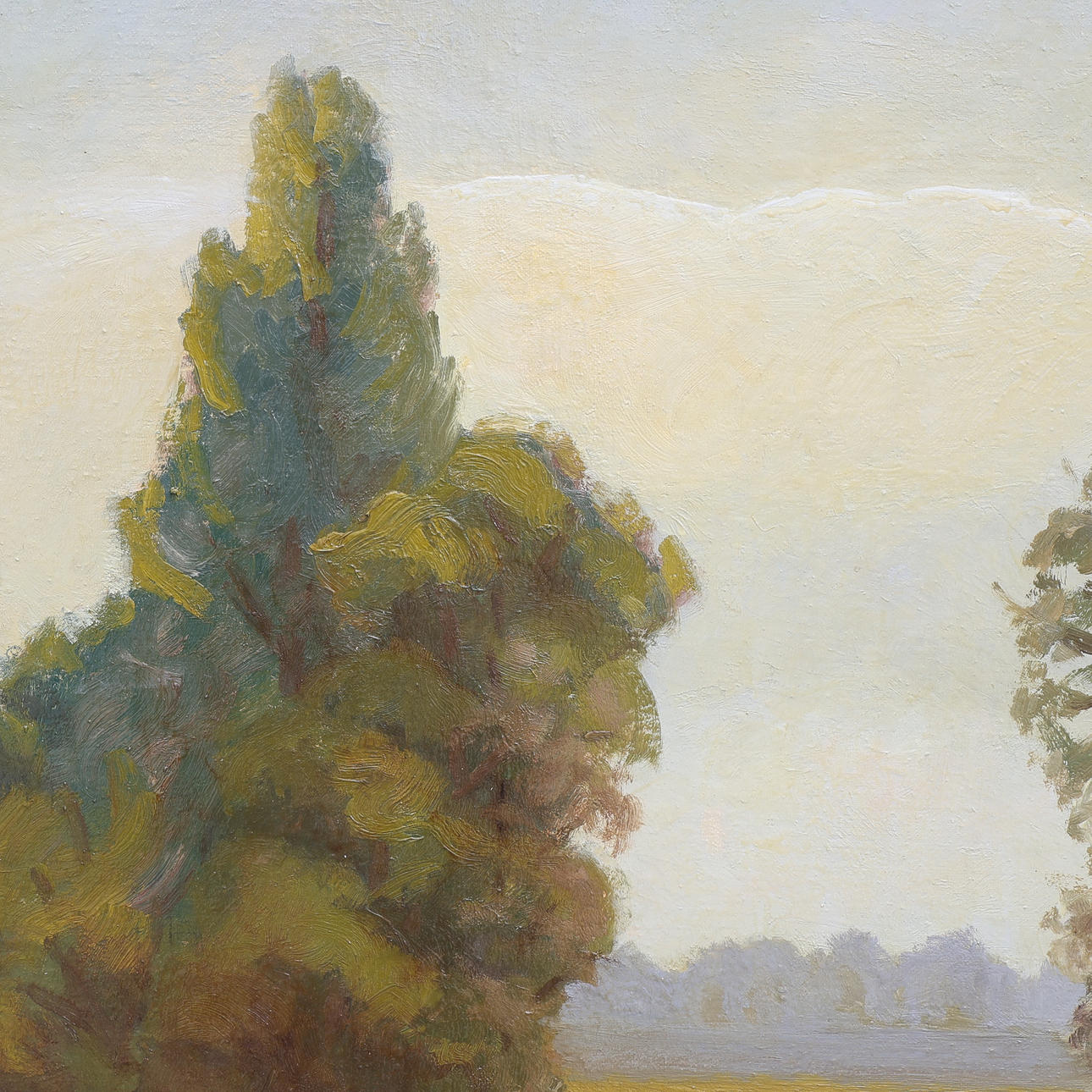 PRZEMYSŁAW PABUDZIŃSKI. “POPLAR”. Art - Paintings - Auctionet