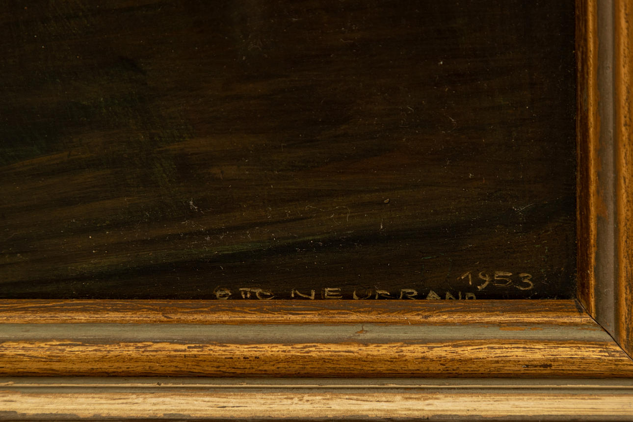 OTTO NEUBRAND (1911-1975). silver thistles. Art - Paintings - Auctionet