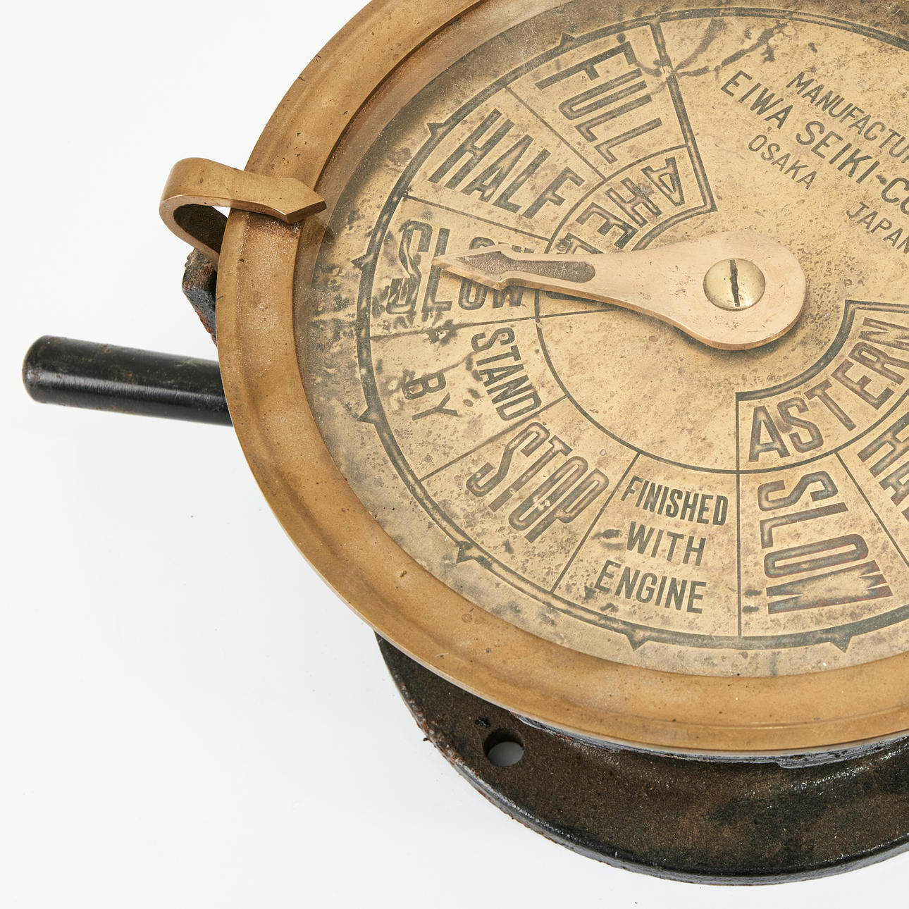 MACHINE TELEGRAPH, Eiwa Seiko, Japan, mid 20th century, black lacquered ...