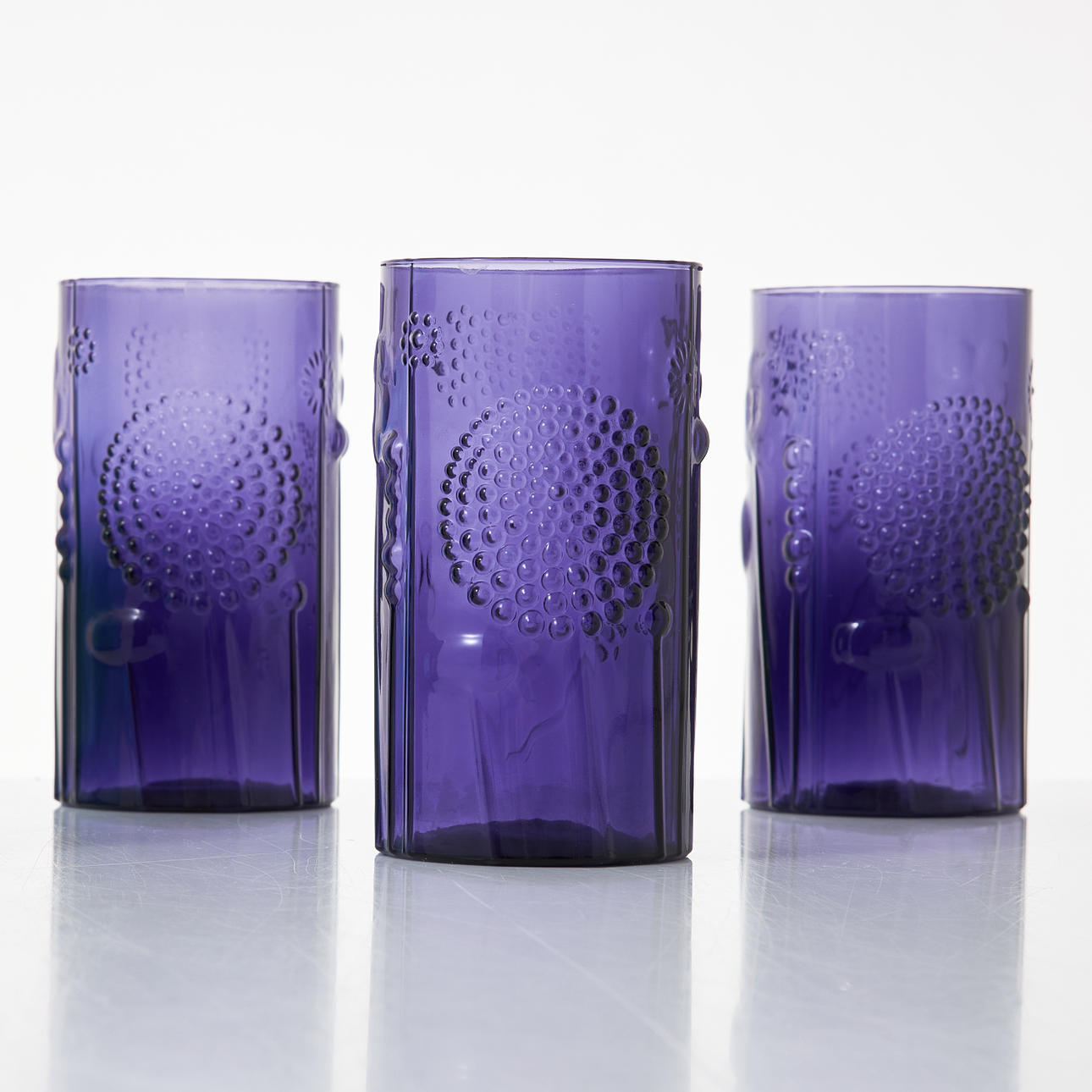 OIVA TOIKKA. "Flora", servisdelar, 6 st, Nuutajärvi Notsjö, Finland ...