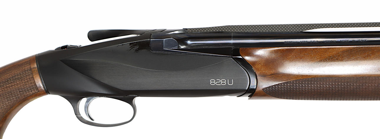 SINGLE SHOT SHOTGUN, Benelli, model 828U, calibre 12/76, no. BS044158N ...