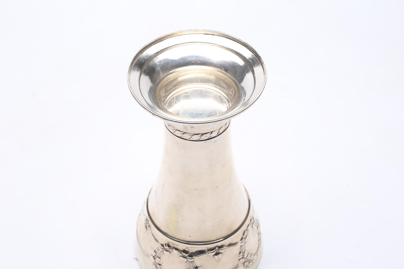 VAS, silver, K. Andersson, Stockholm 1916, 483,5 gram. Silver & Metall ...