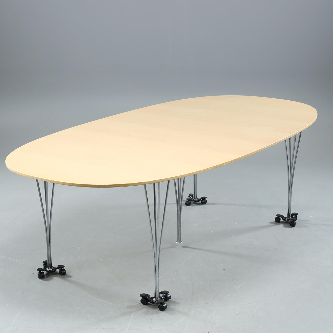 BRUNO MATHSSON / PIET HEIN. Matbord / konferansbord, Fritz Hansen, 1987 ...