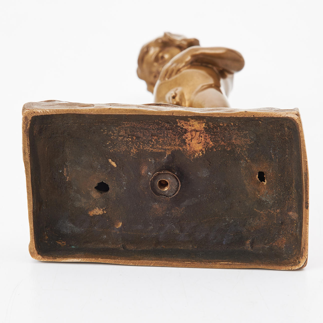 CHRISTIAN ERIKSSON (1858-1935). "Elof", skulptur, brons, signerad och ...