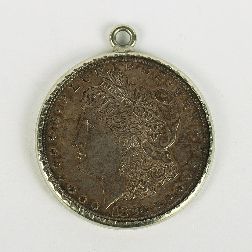 MYNT 1 dollar, USA, 1880. Mynt, Medaljer & Frimärken - Mynt & Sedlar ...