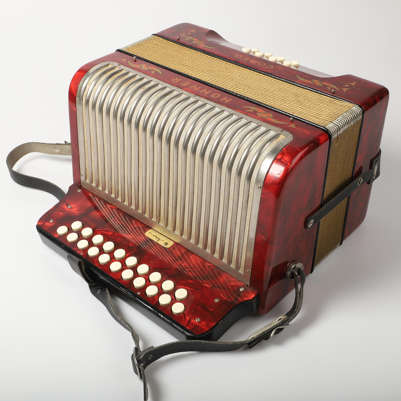 DRAGSPEL, "Corso", Hohner, Tyskland. Samlarföremål - Musikinstrument ...