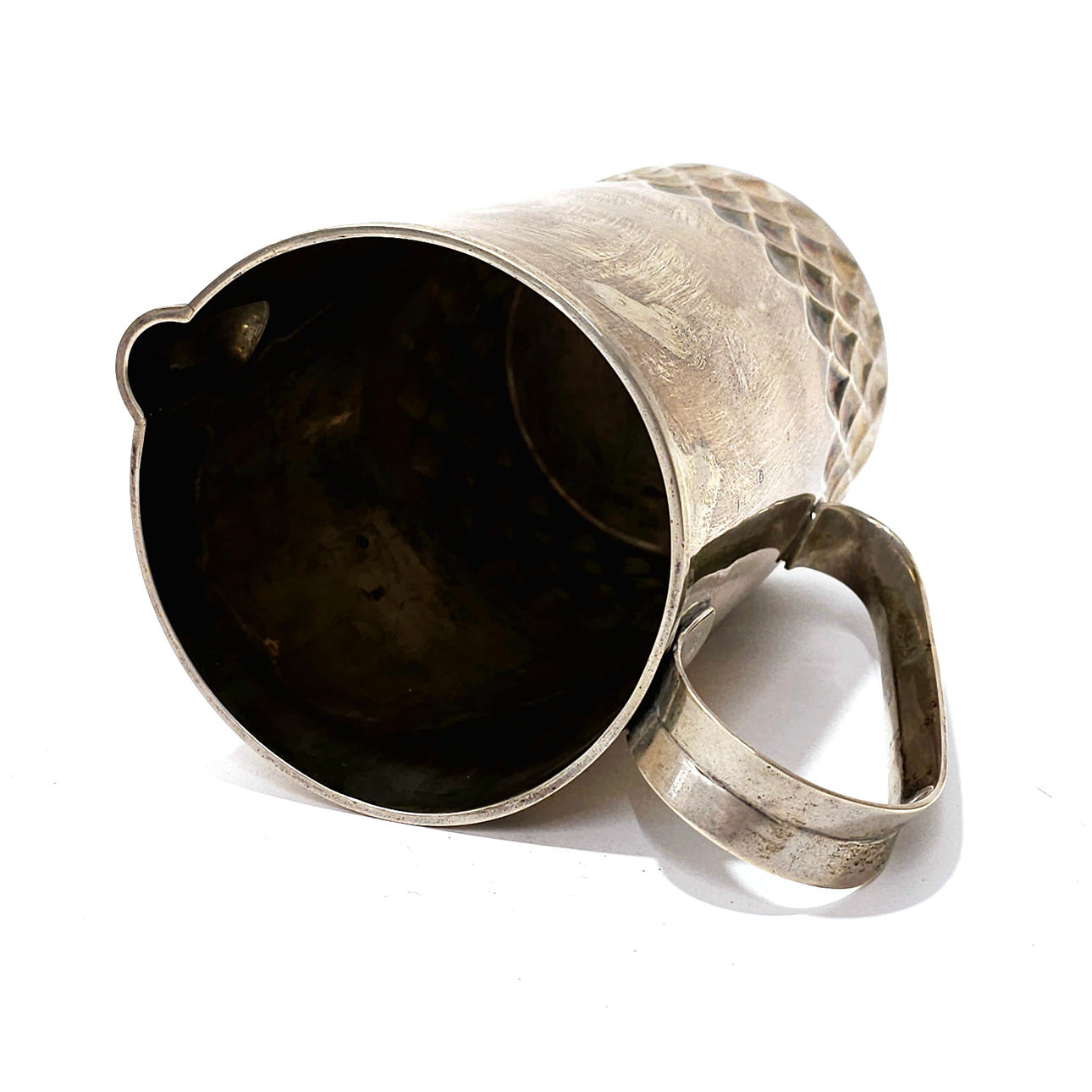 ROCK PUNCH SILVERKANNA MED JOFAINA. Silver & Metall - Silver - Auctionet