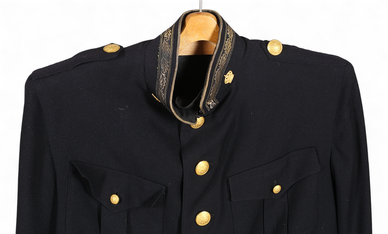 POLISUNIFORM, 3 delar, vinter/sommar, Sverige, 1900-tal. Vapen ...