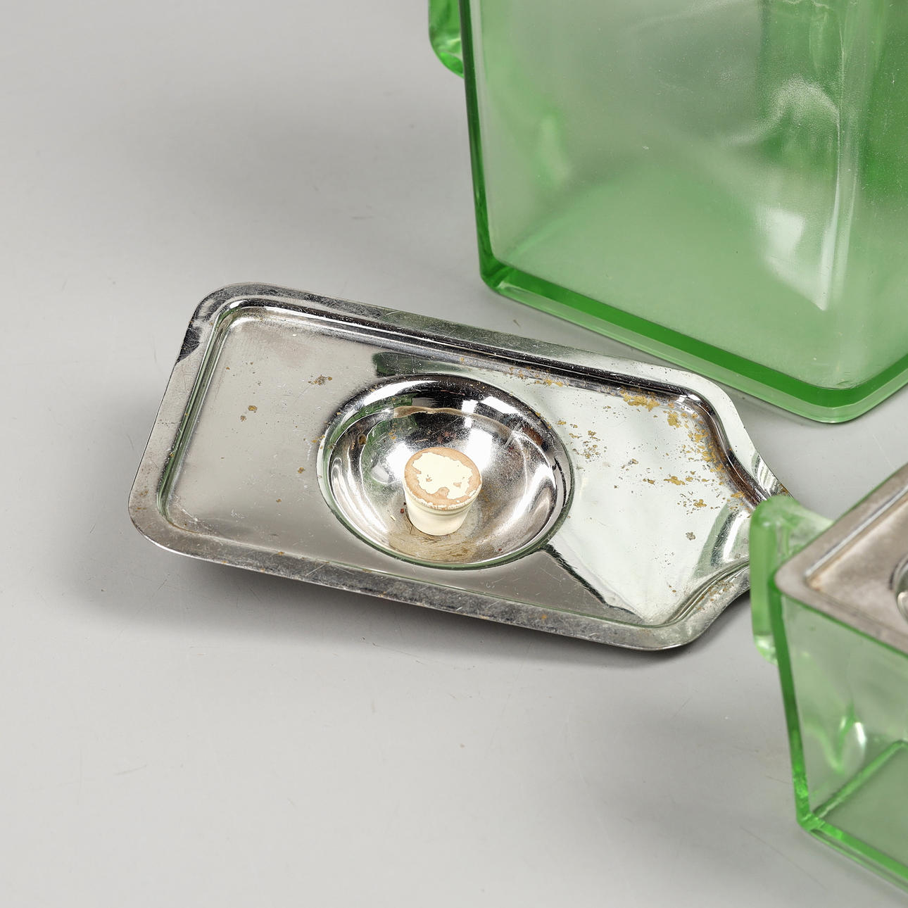 WILLIAM STENBERG. "Kylex", skäppor, 12 st, glas, Gullaskruf, 1900 ...